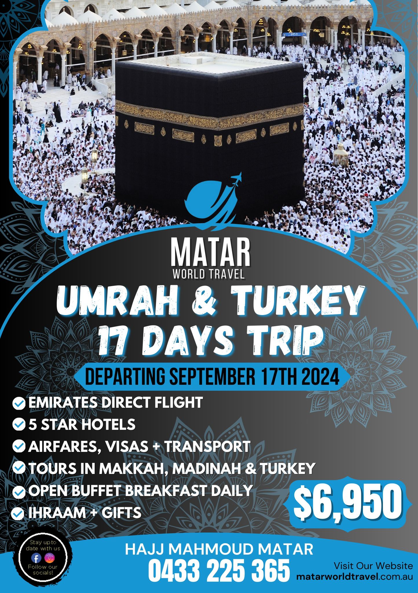 September Umrah & Turkey - Matar Travel World